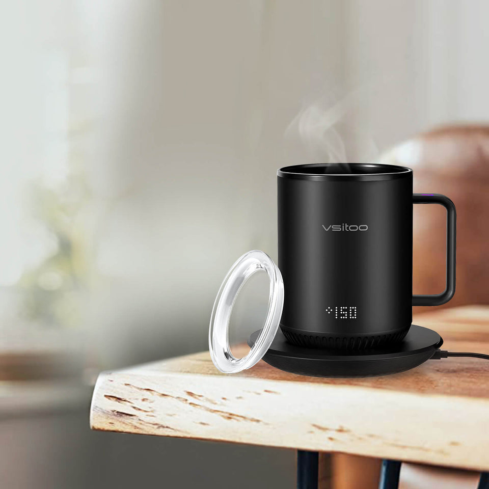 VSITOO S3 Self Warming Mug for Self Heating Coffee | Smart Mug
